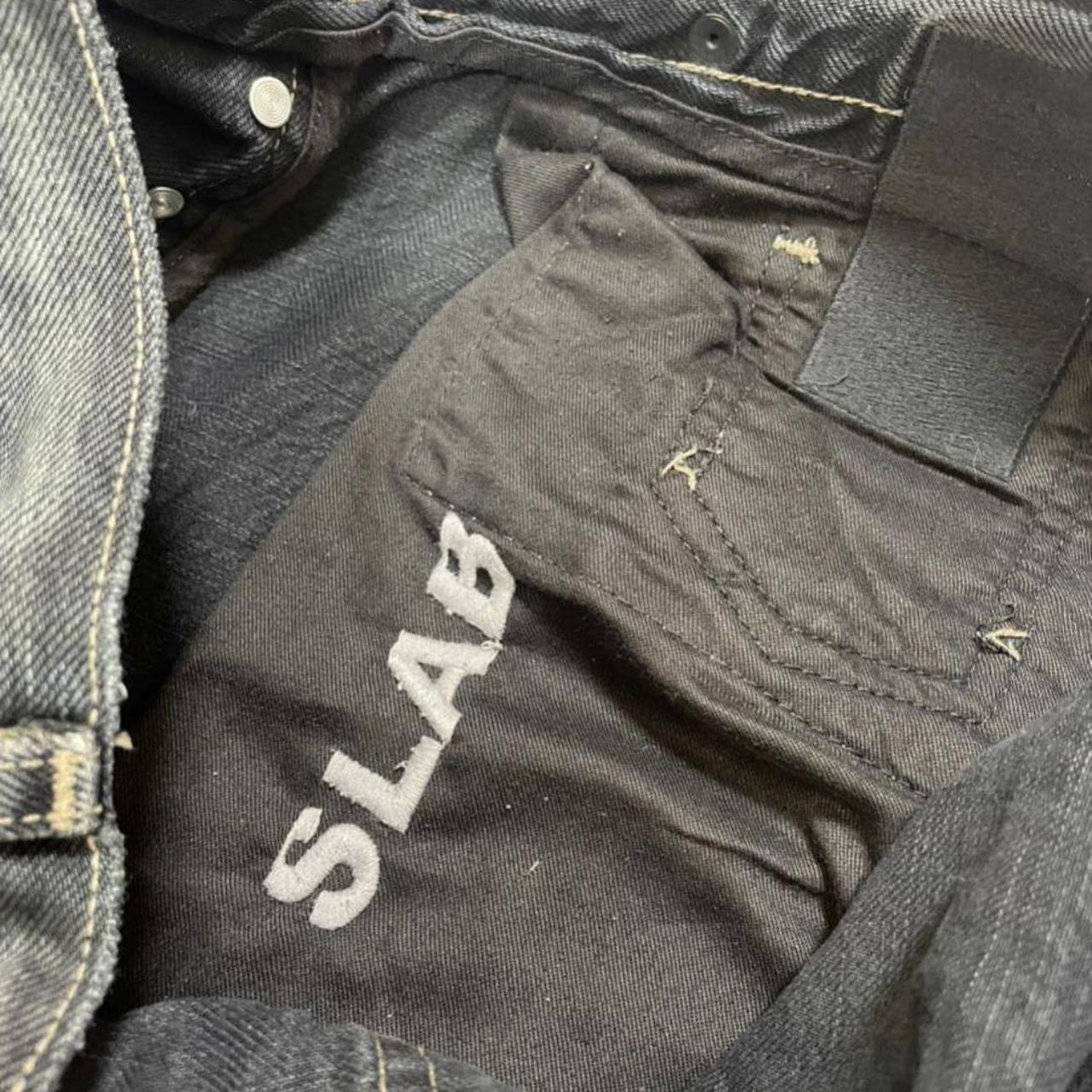 Rick Owens slab waxed denim size30 fits like 30-33 - Depop