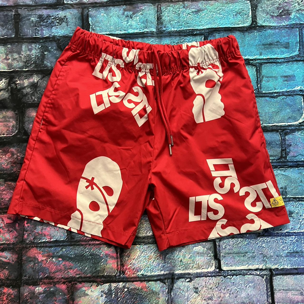 Trapstar Men's Red Shorts | Depop