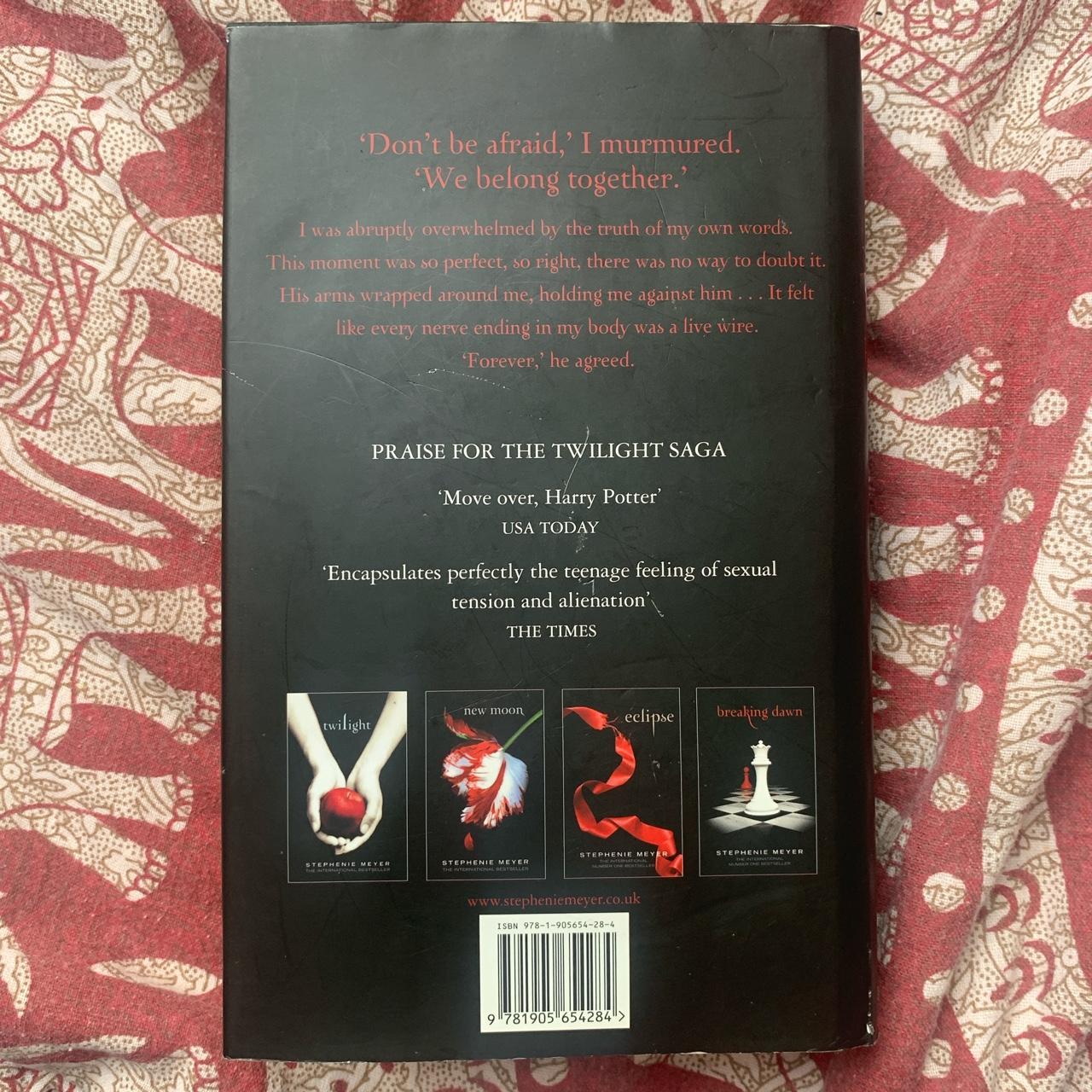 Twilight: Breaking Dawn book Practically perfect... - Depop