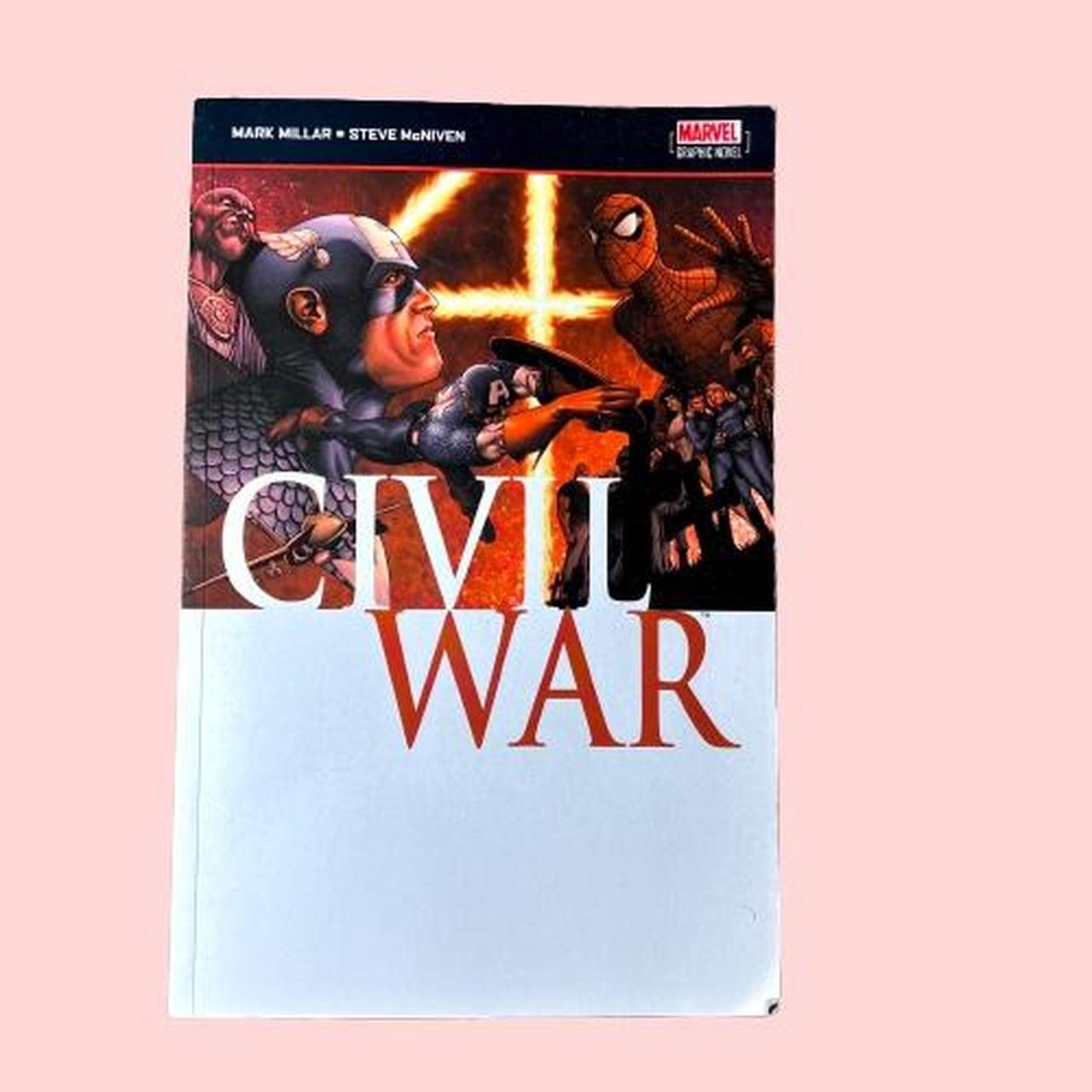 CIVIL WAR COMIC BOOK ️ •Used but still in excellent... - Depop