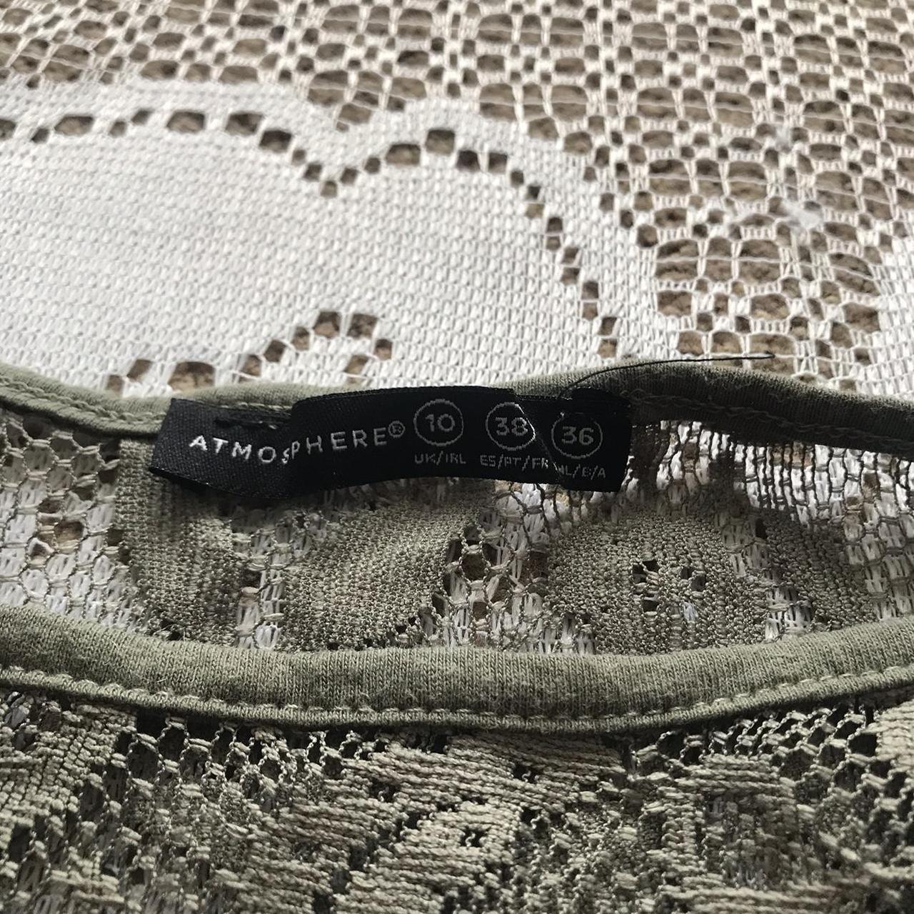 sheer floral lace vest size 10 but defo seems... - Depop