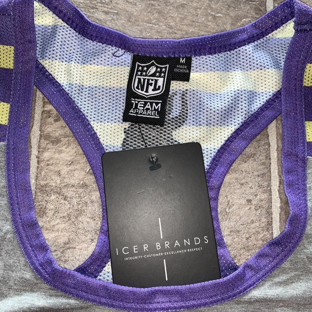 NEW Minnesota Vikings NFL Tank Top Gray, Purple,... - Depop