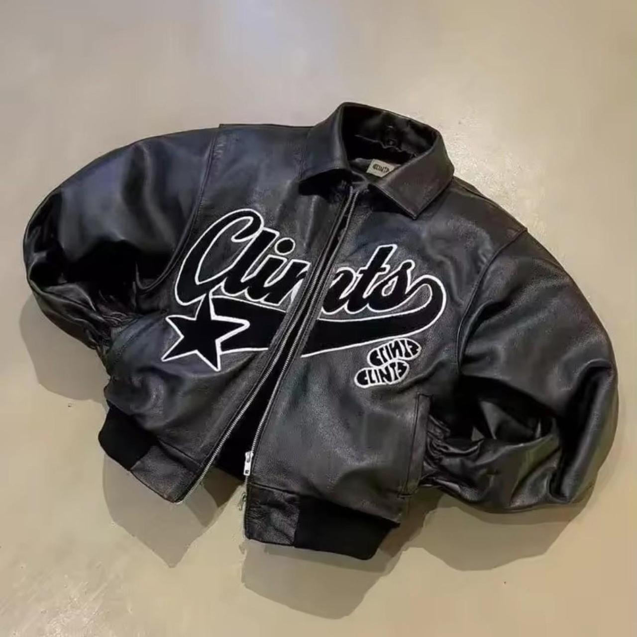 Top Star Men's Varsity Vintage Jacket 🕷🔥 | Depop