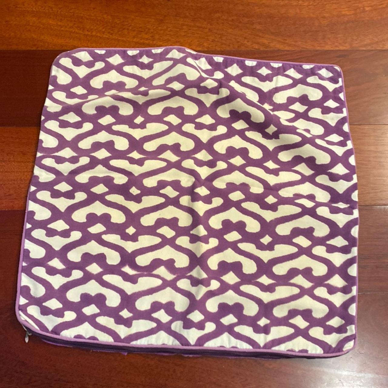 Roberta roller rabbit Purple Heart throw pillow... - Depop