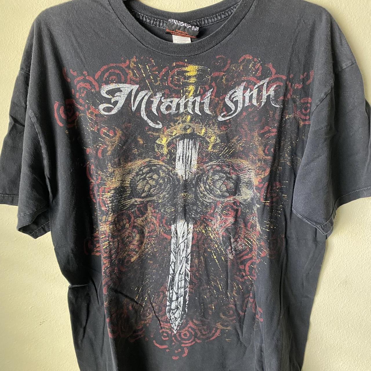 Miami Ink Shirt T-Shirt Size : XL Cool graphic in... - Depop