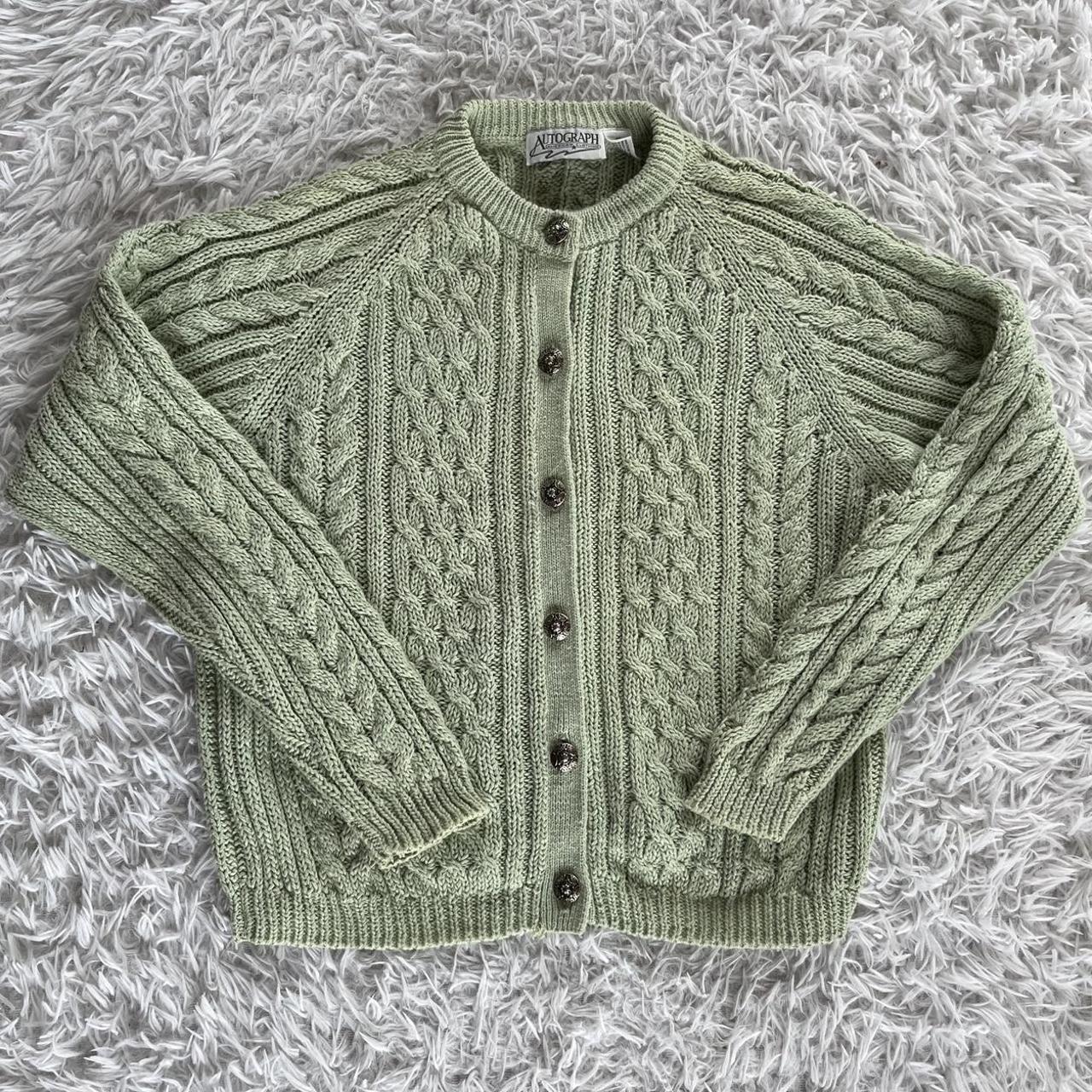 Autograph Collection Women's Green Jumper | Depop