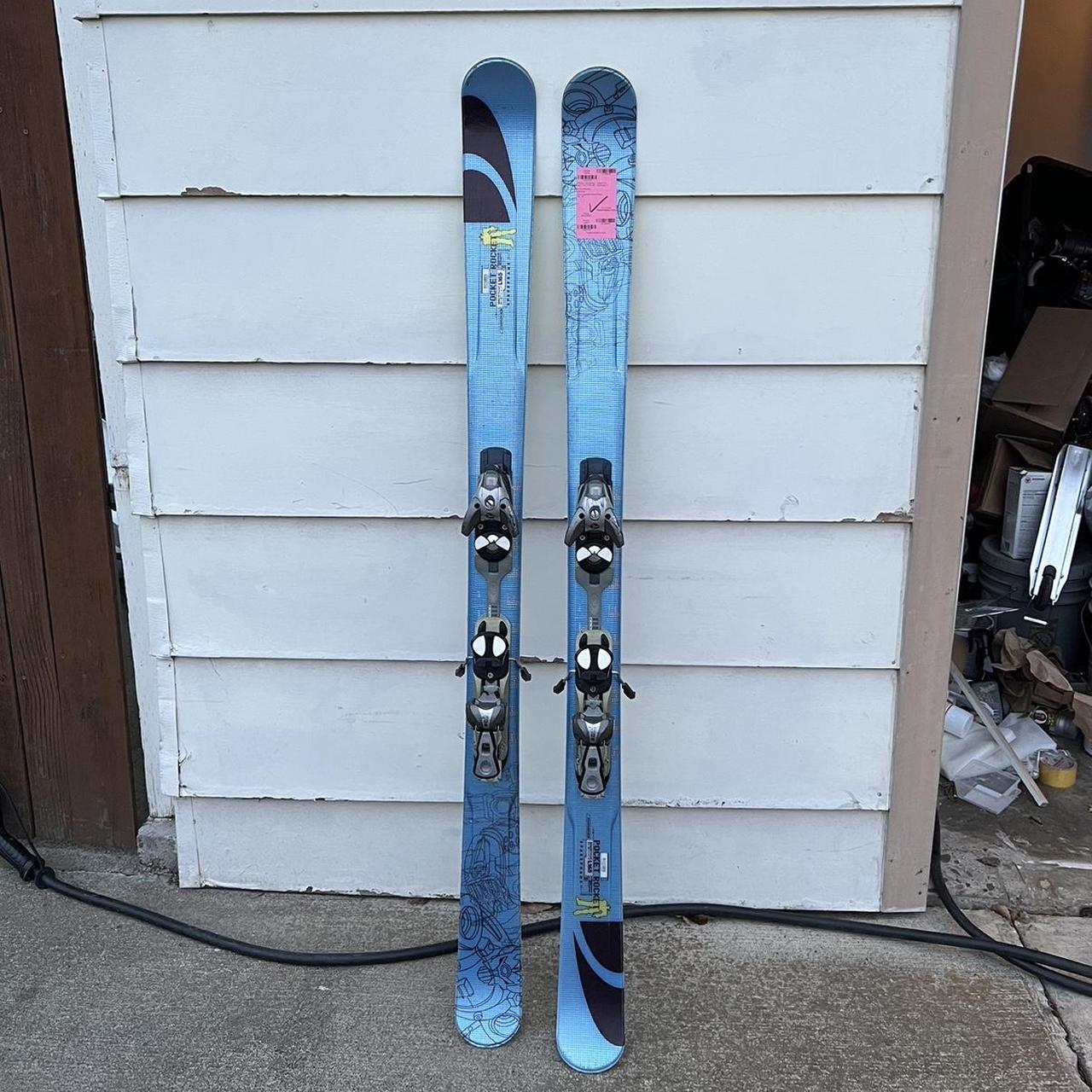 Salomon Pocket Rocket Mid-Fat Twin Tip Downhill Skis... - Depop