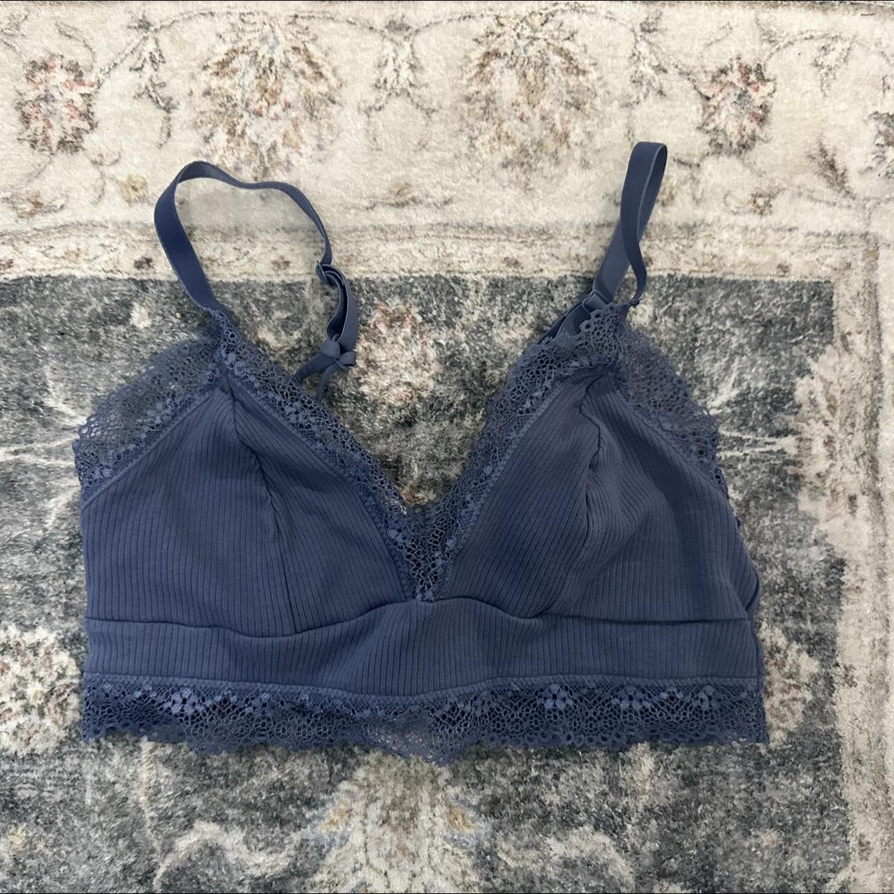 Colsie lace blue bra top! Size medium - Depop