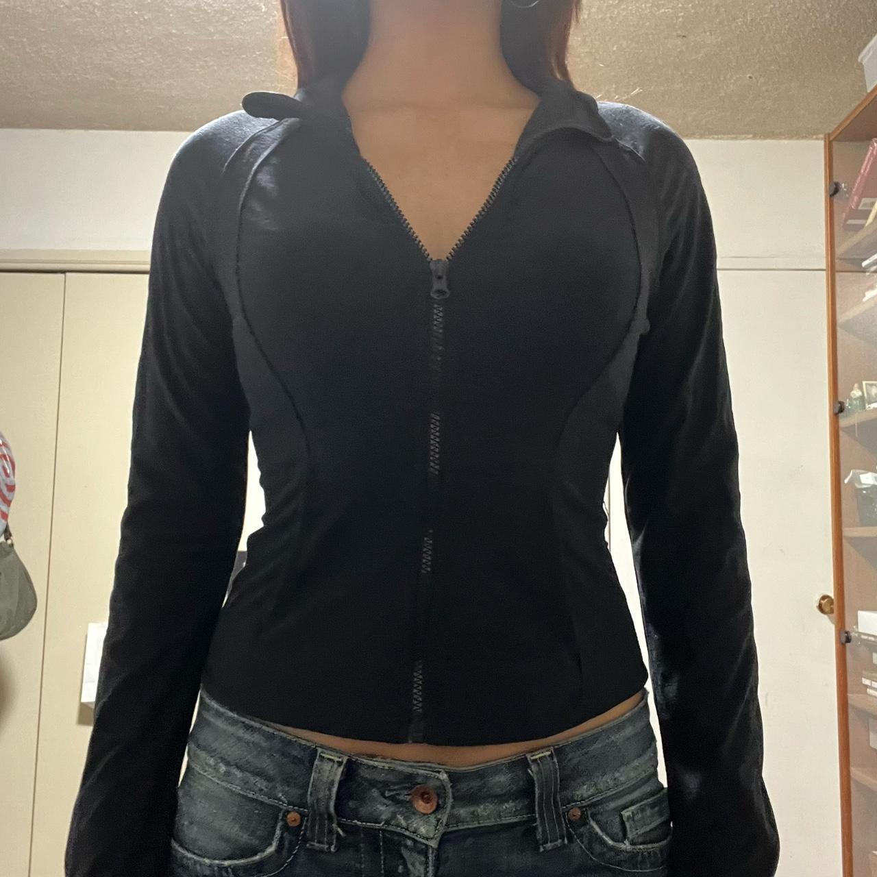 super cute bbl jacket in black 🖤 perfect for working... - Depop