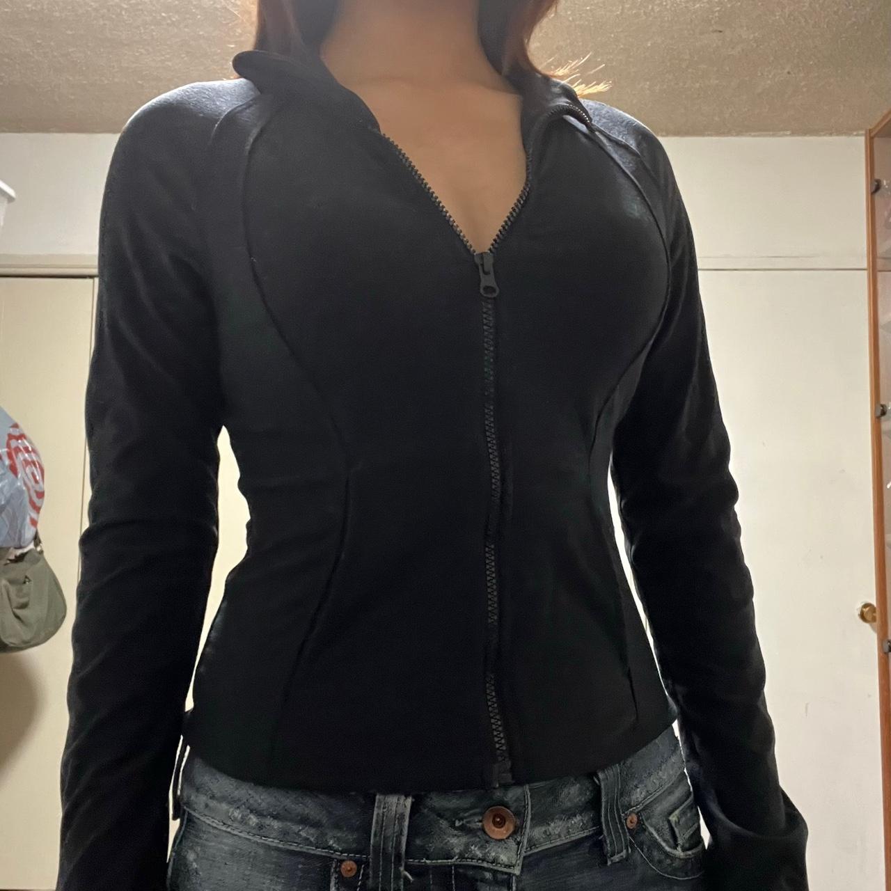 super cute bbl jacket in black 🖤 perfect for working... - Depop