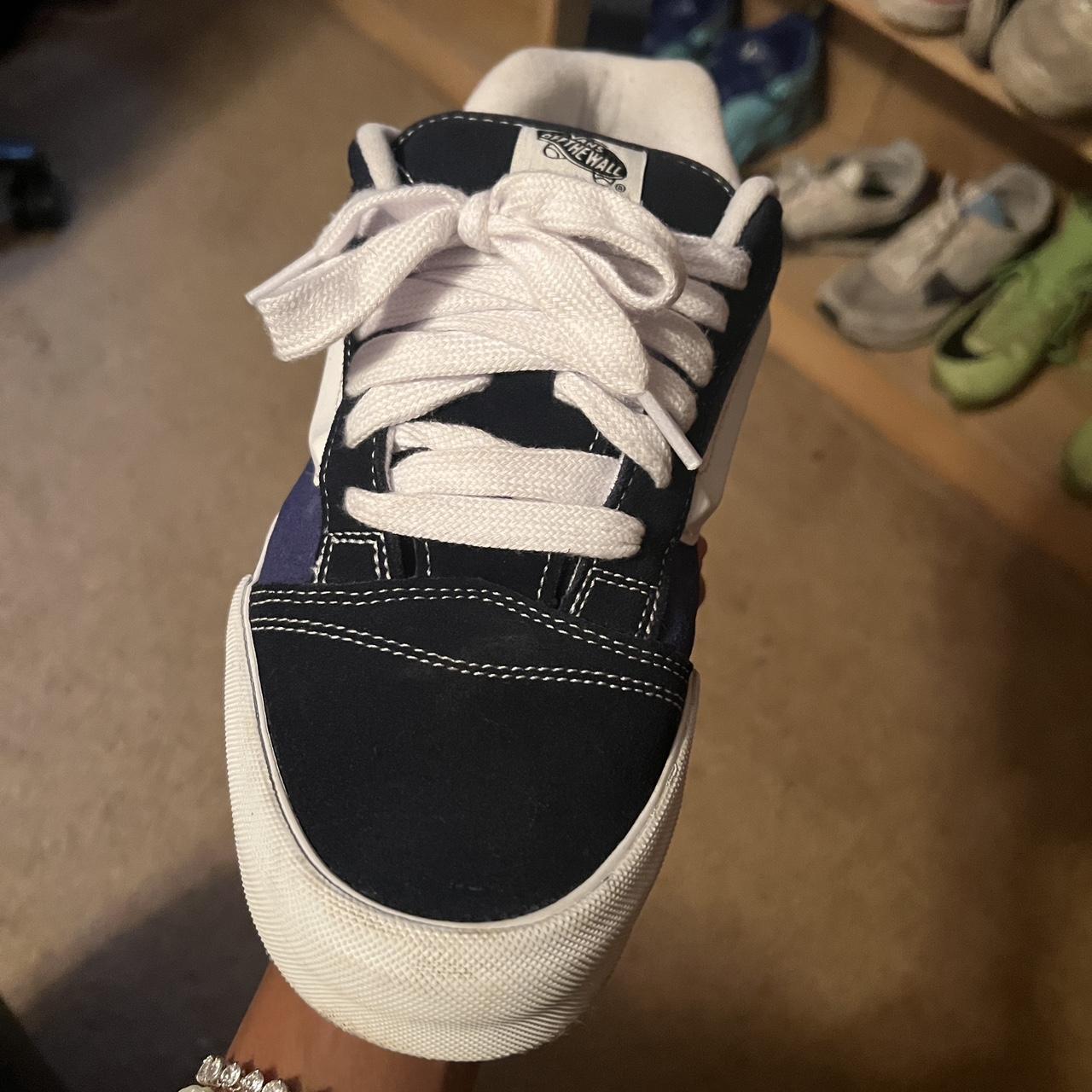 Knu Skool Vans (Chunky Vans) size 10, worn a couple... - Depop