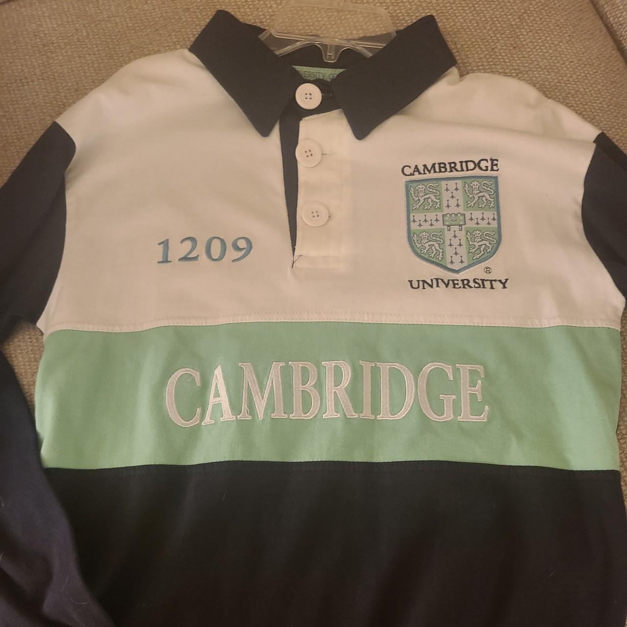Rugby Jersey University of Cambridge Size M - Depop