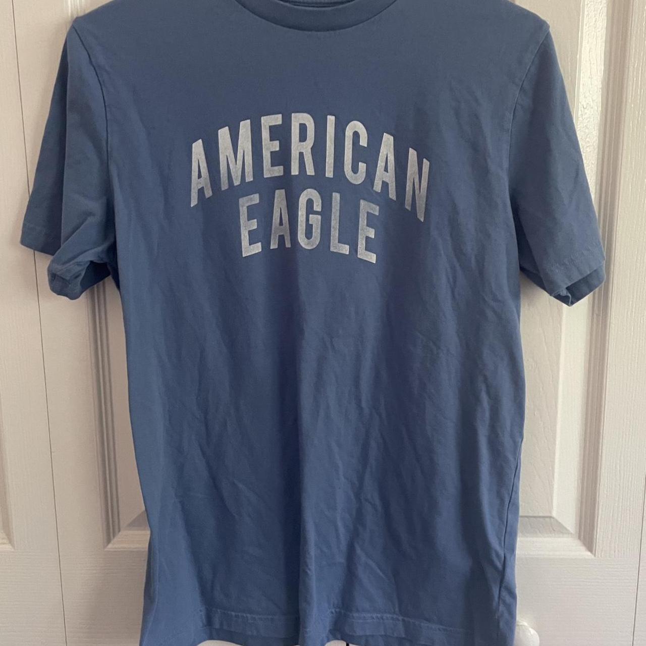 Men’s american eagle shirt cotton material size... - Depop