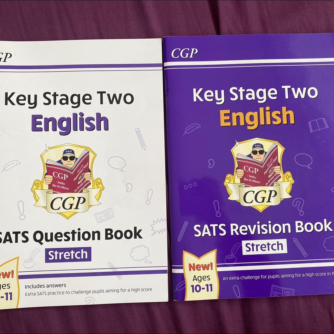 CGP Key stage 2 English SATS books - Depop
