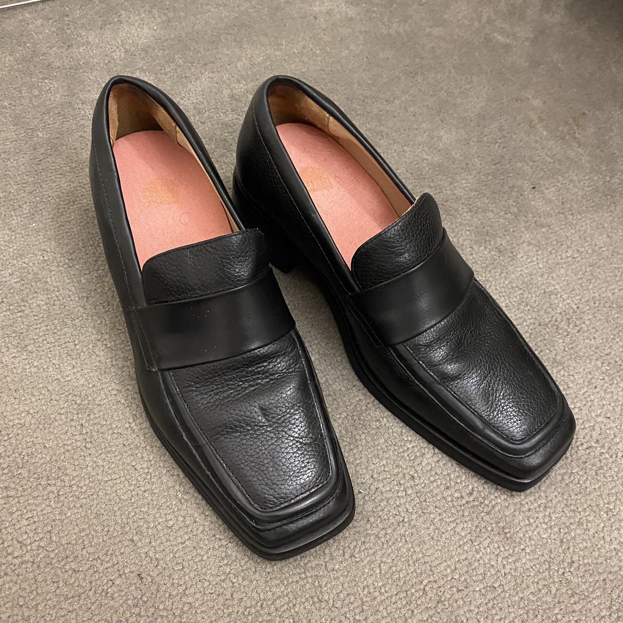 Bared loafers perfect for work or casual worn only a... - Depop