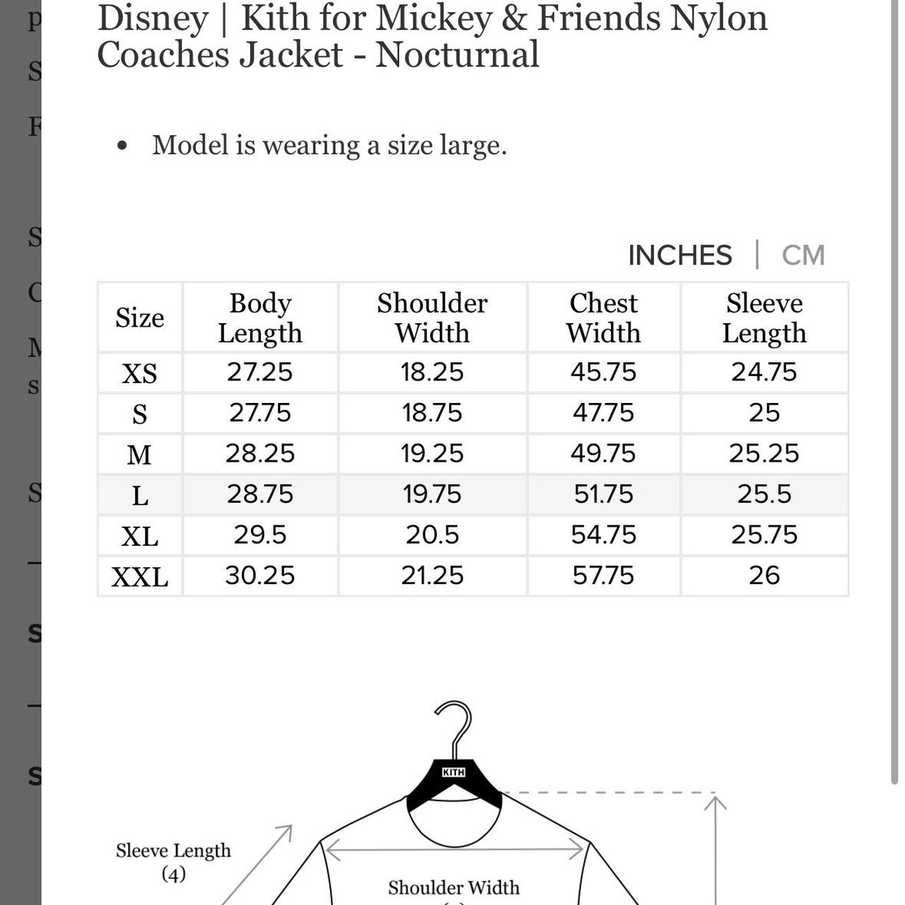 DISNEY x KITH Mickey and Friends Coaches Jacket... - Depop