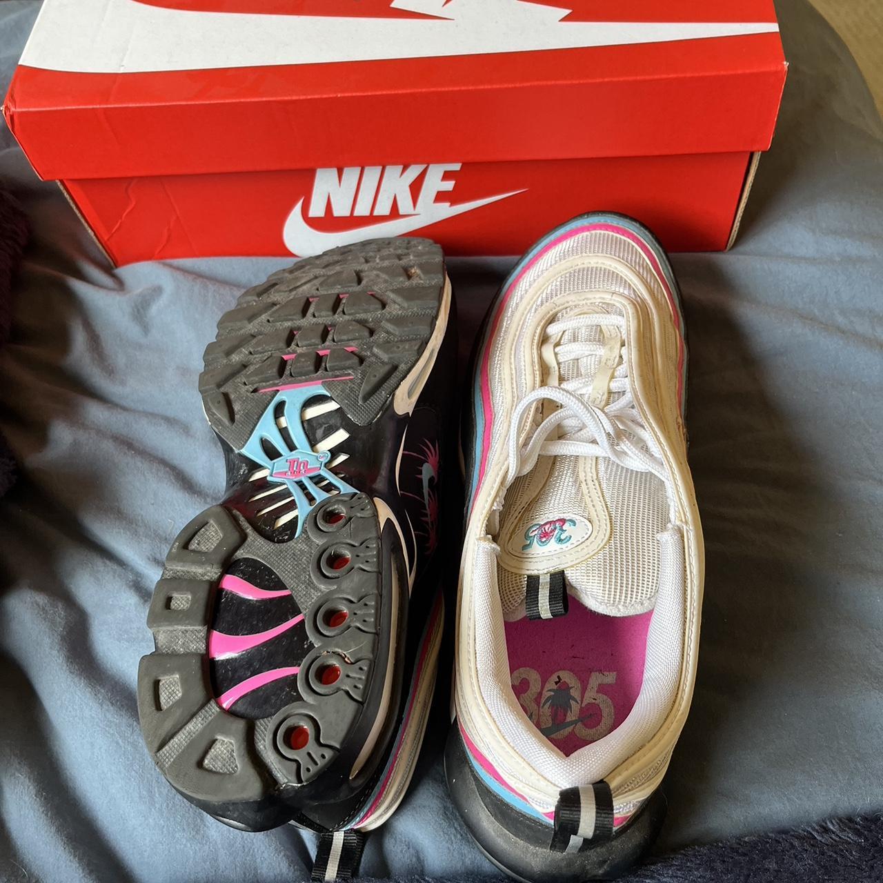 Nike Air Max 270 Plus AV7936-101 White Miami South... - Depop