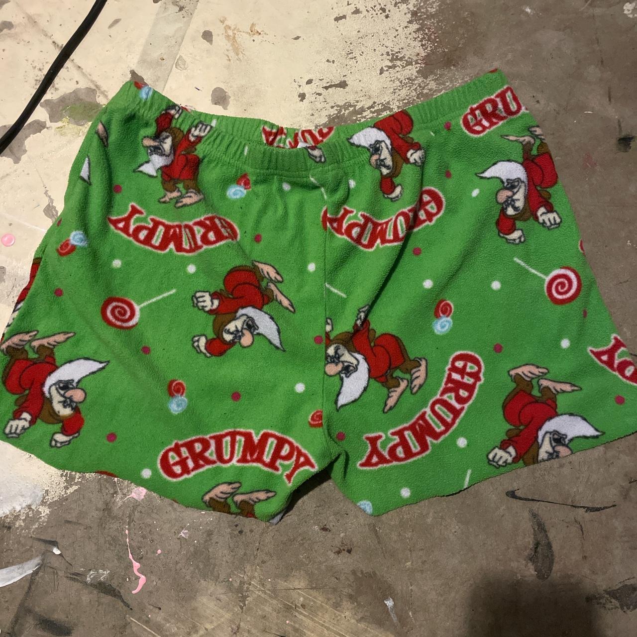 grumpy the dwarf Disney pj shorts pay pal only pls... - Depop