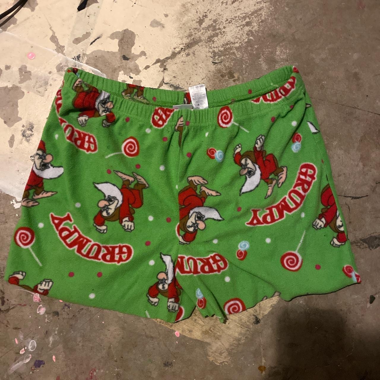 grumpy the dwarf Disney pj shorts pay pal only pls... - Depop