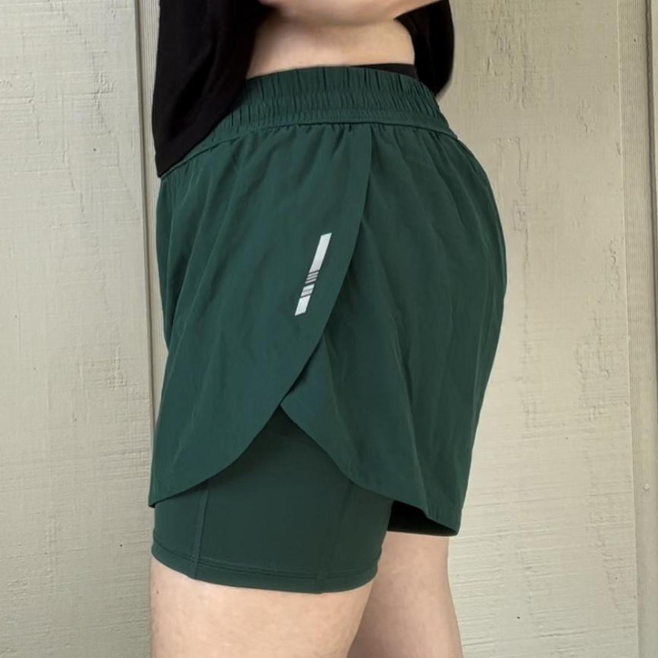 DSG Women's Green Shorts | Depop