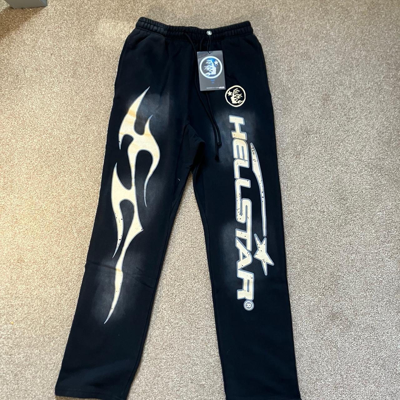 Black Hellstar joggers, uncuffed style. Brand new,... | Depop
