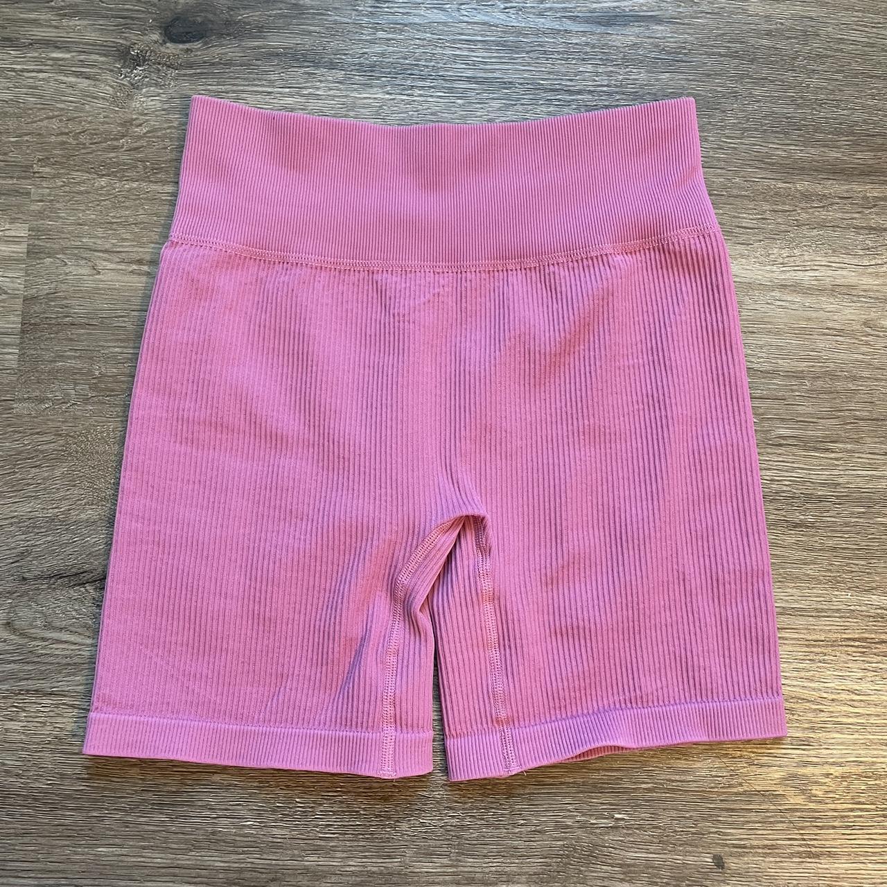 Hot Pink Amazon Spandex Size S Spandex Workout Depop
