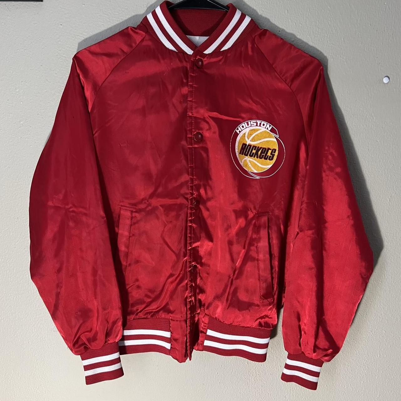 Houston NBA Rockets Vintage Jacket Windbreaker 90s... - Depop
