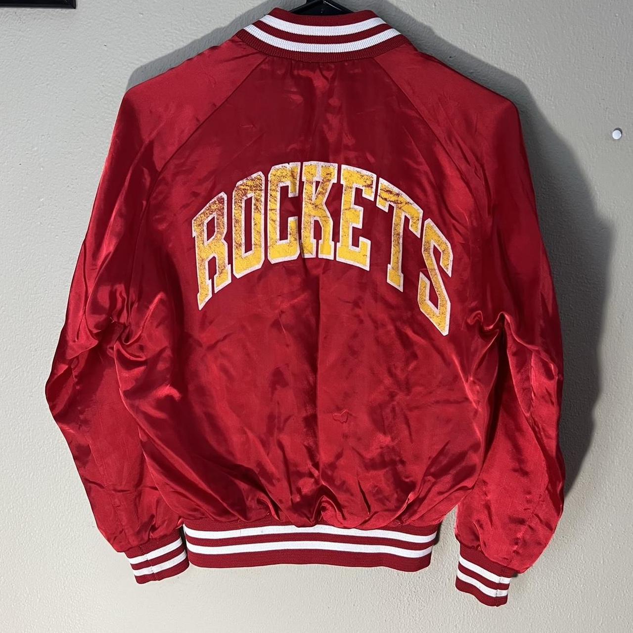 Houston NBA Rockets Vintage Jacket Windbreaker 90s... - Depop