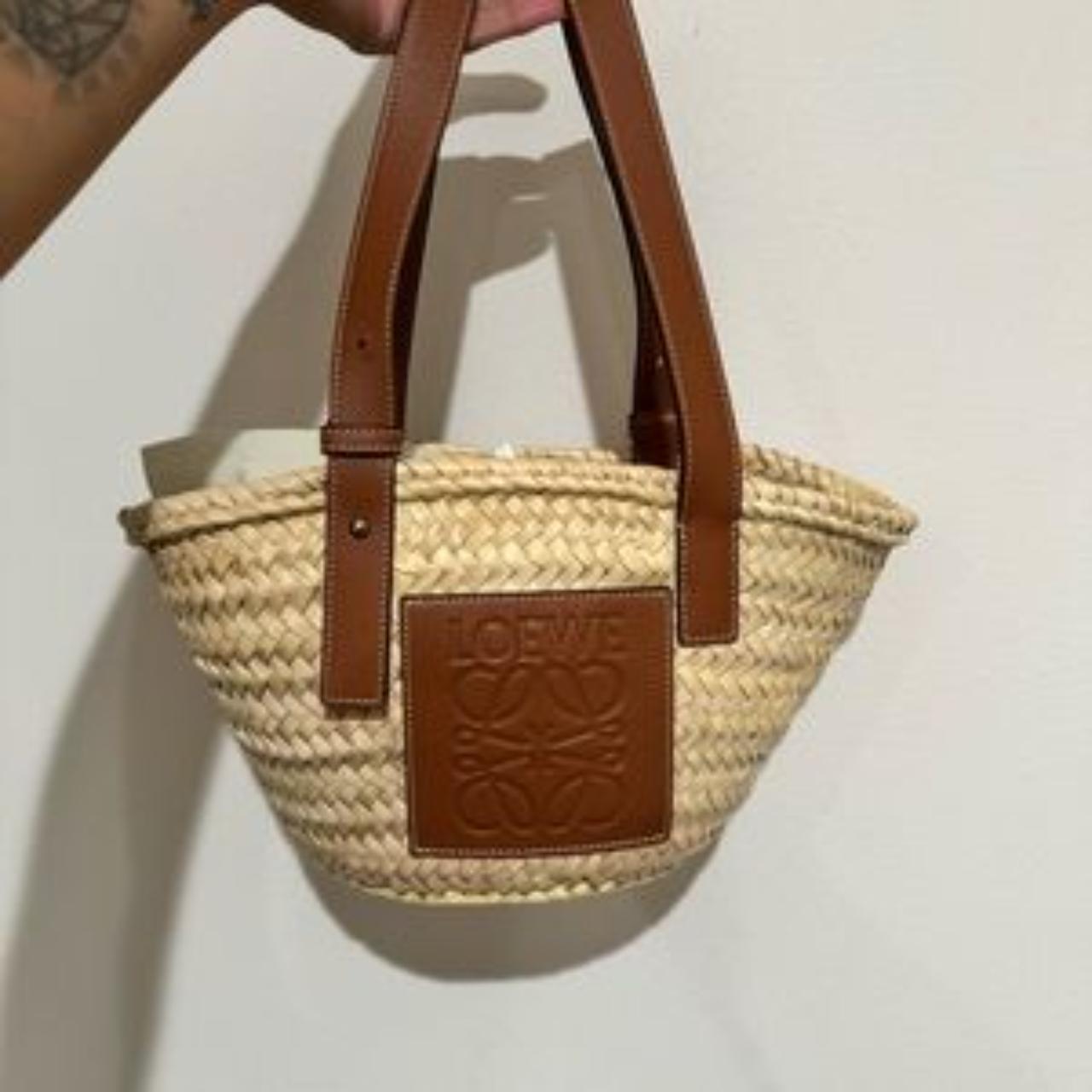 100% AUTH Loewe Rattan Small Bag IN NEW... - Depop