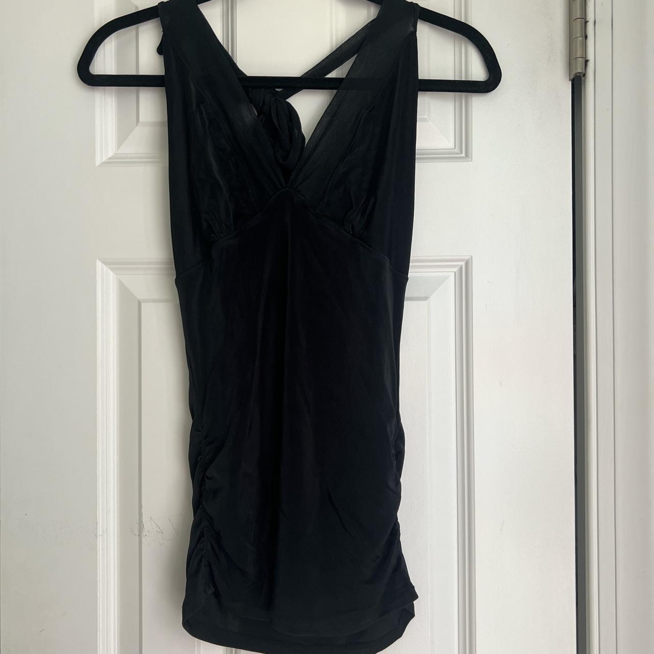 Stretchy slinky going out party halter top by... - Depop