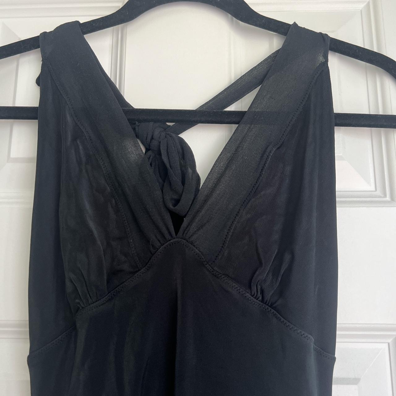 Stretchy slinky going out party halter top by... - Depop
