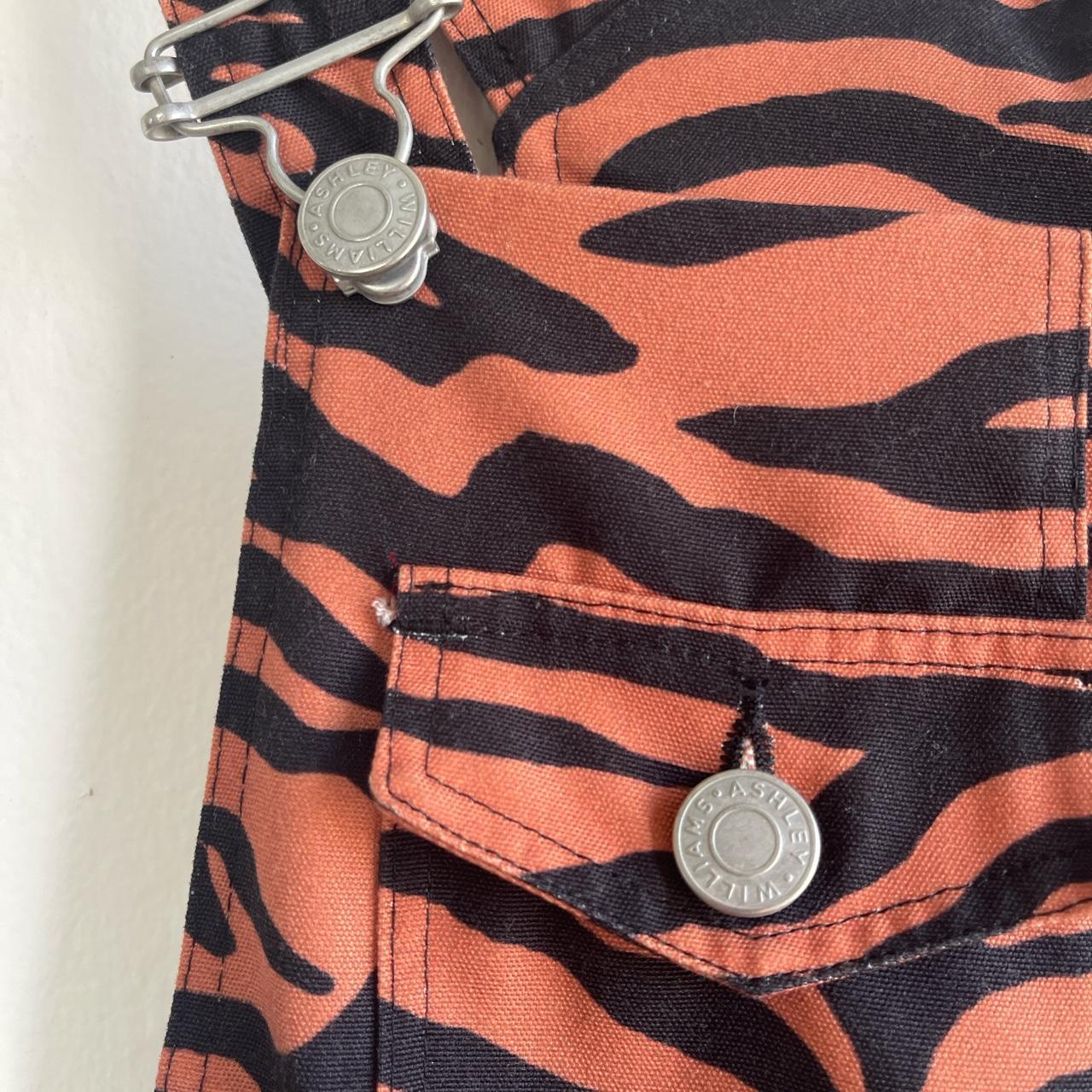 Ashley Williams Zebra print overalls - Depop