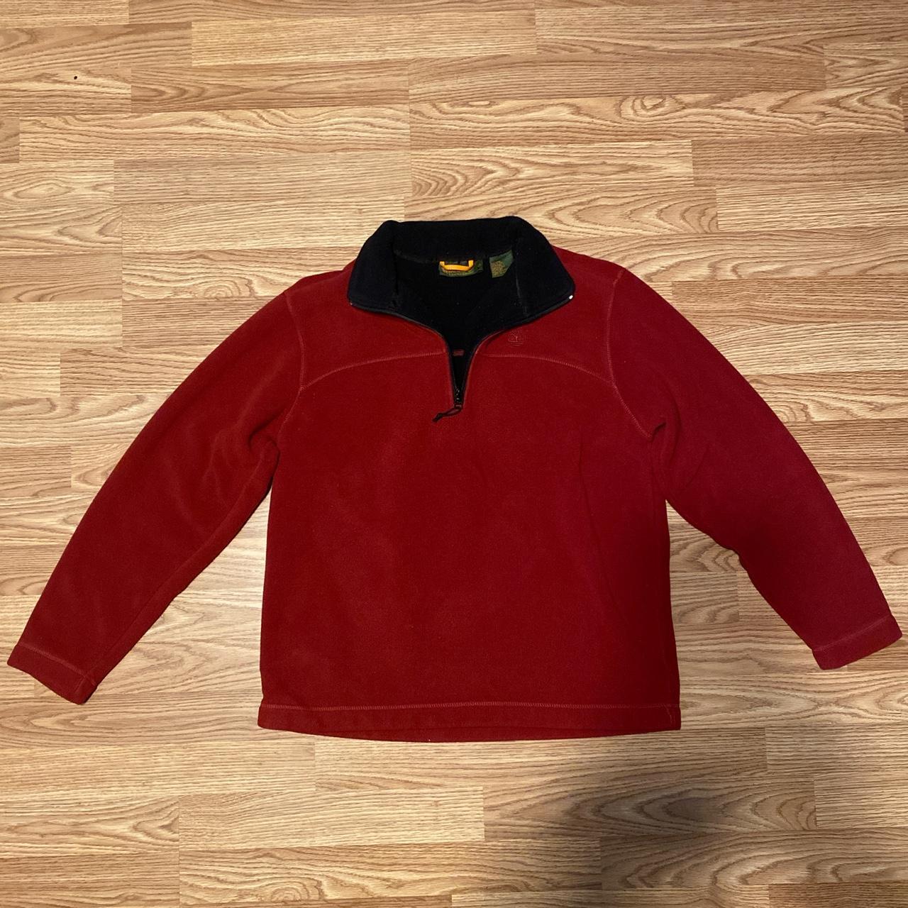 Timberland Men's Red Jumper | Depop