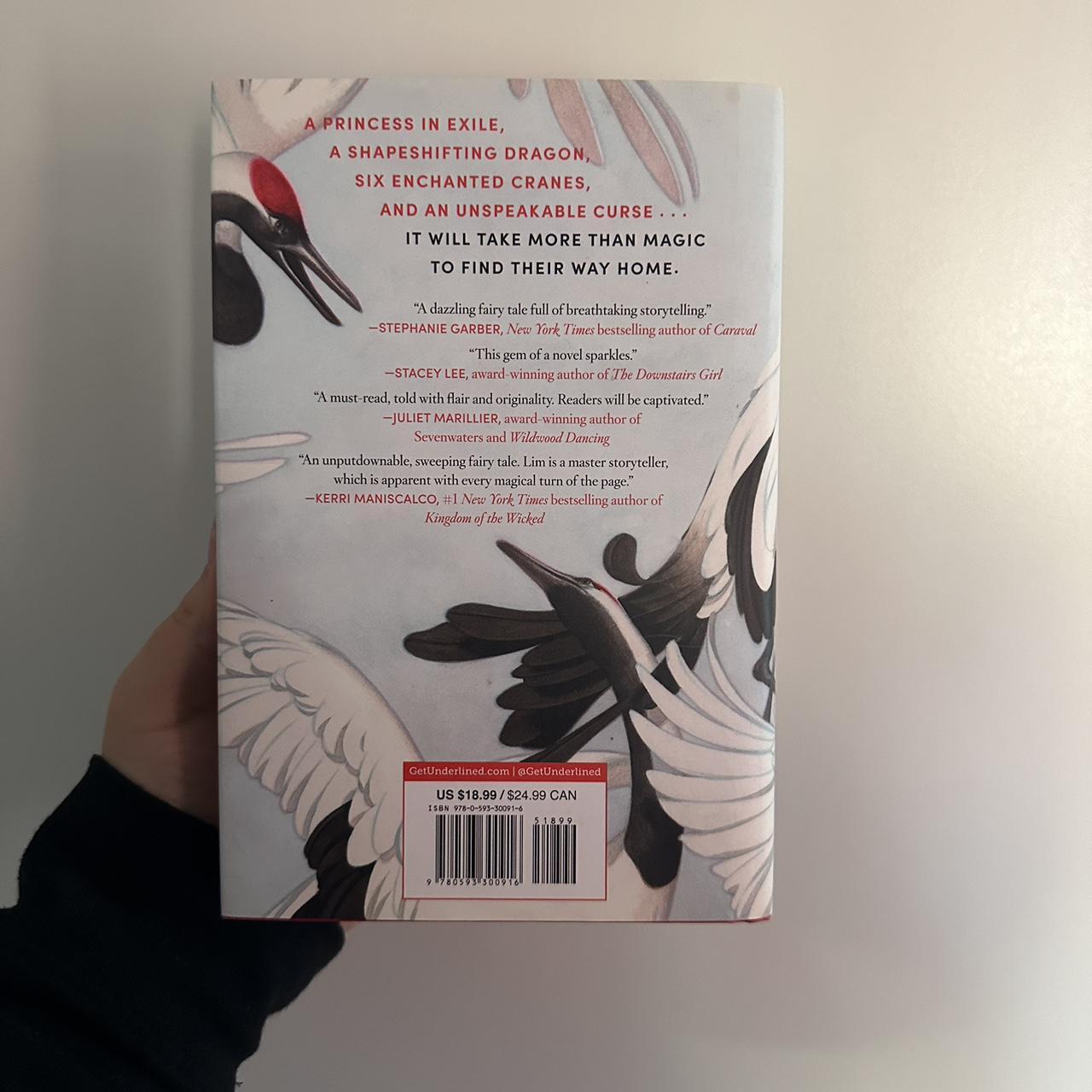 Six crimson cranes by Elizabeth Lim -hardcover... - Depop