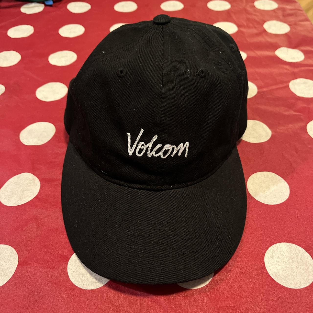 Volcom black dad hat #volcom #skater #dadhat... - Depop