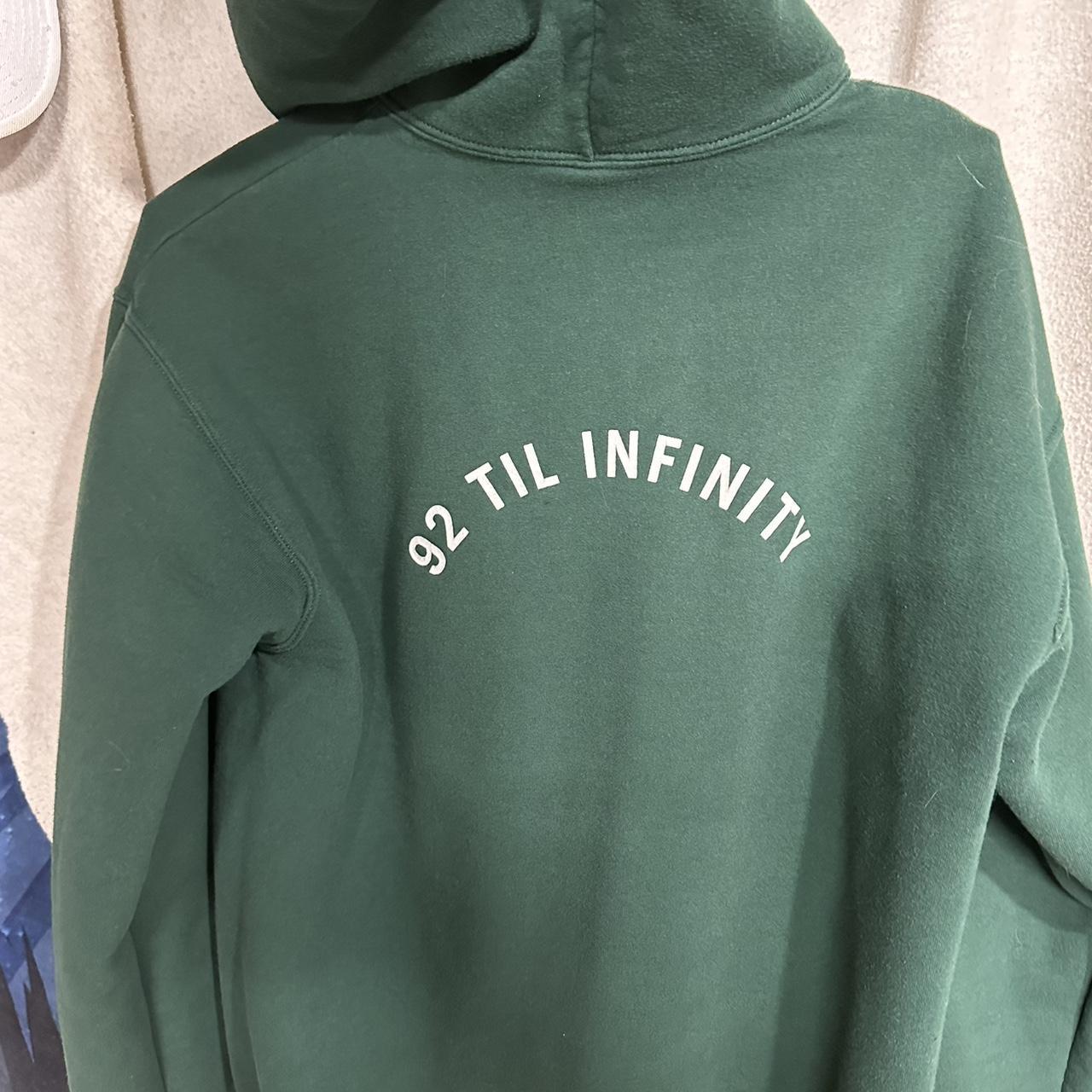 Mac Miller 92 til infinity hoodie green Hoodie is... - Depop