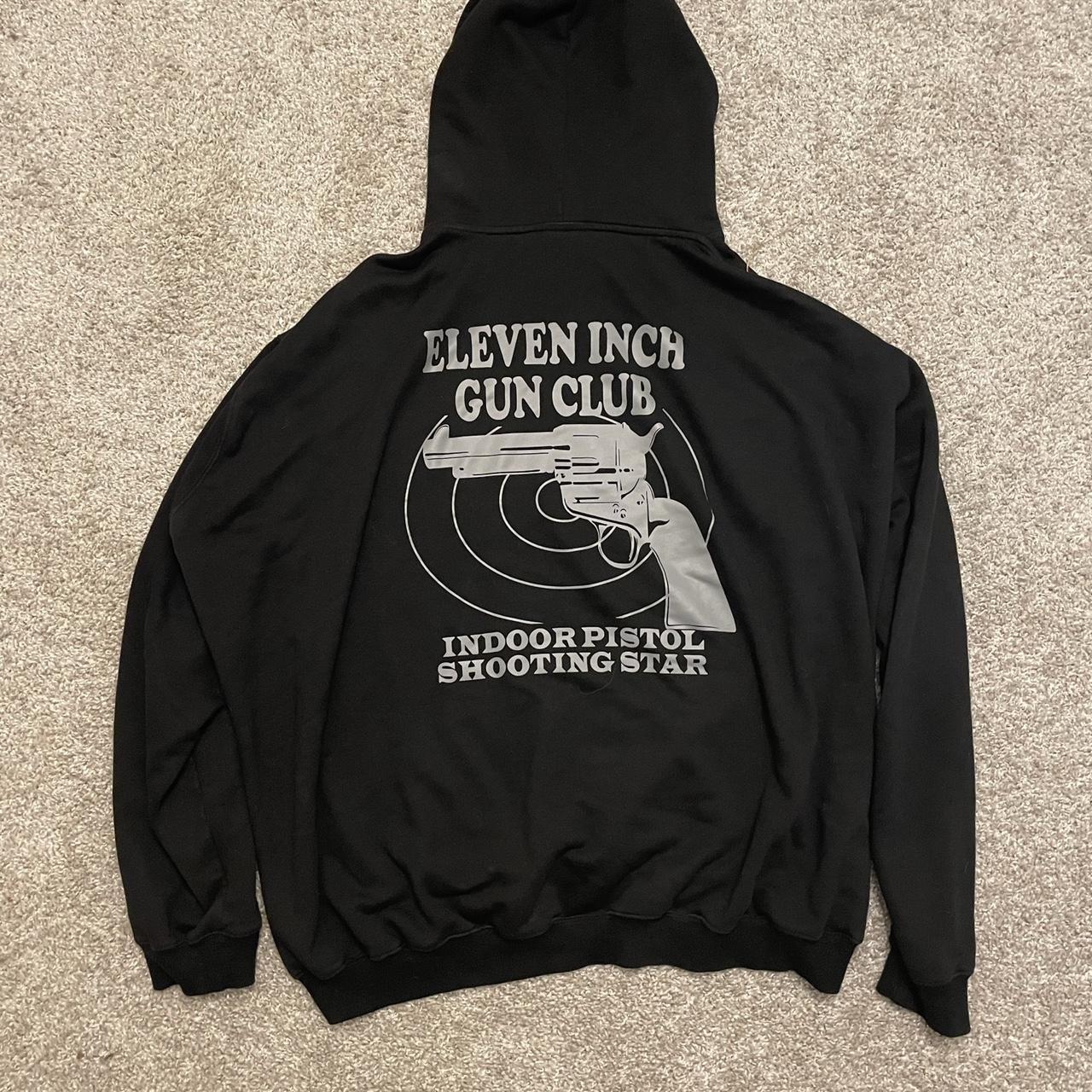 Vetements Eleven Inch Gun Club Hoodie -Size S -... - Depop