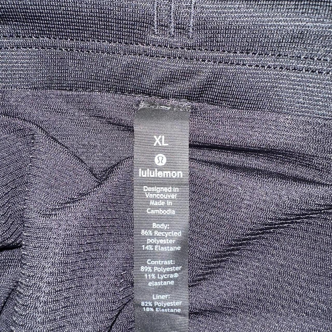 Men's Lululemon Shorts Size = XL Color = Black and... - Depop