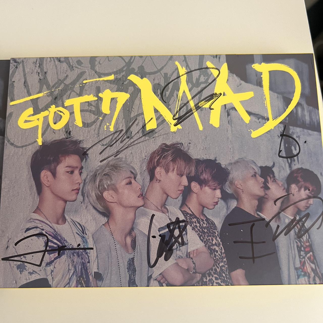 Got7 signed mad album No pcs good condition (has... - Depop