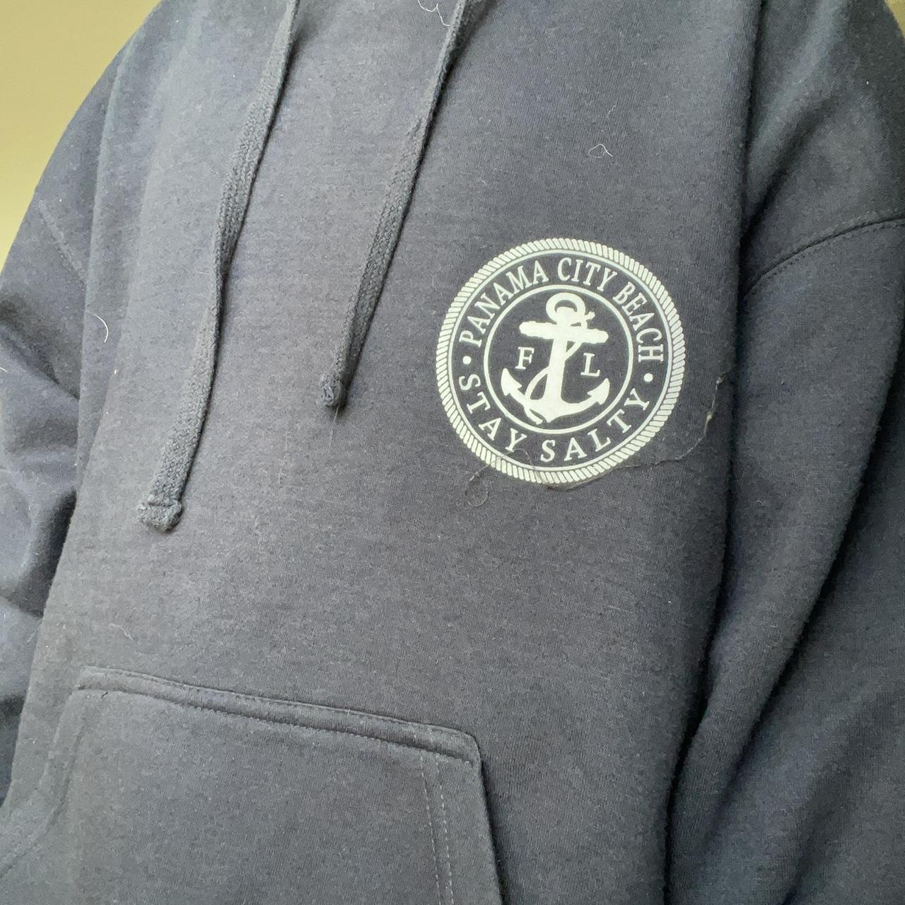 Pacific and Co. Women's Navy Hoodie | Depop