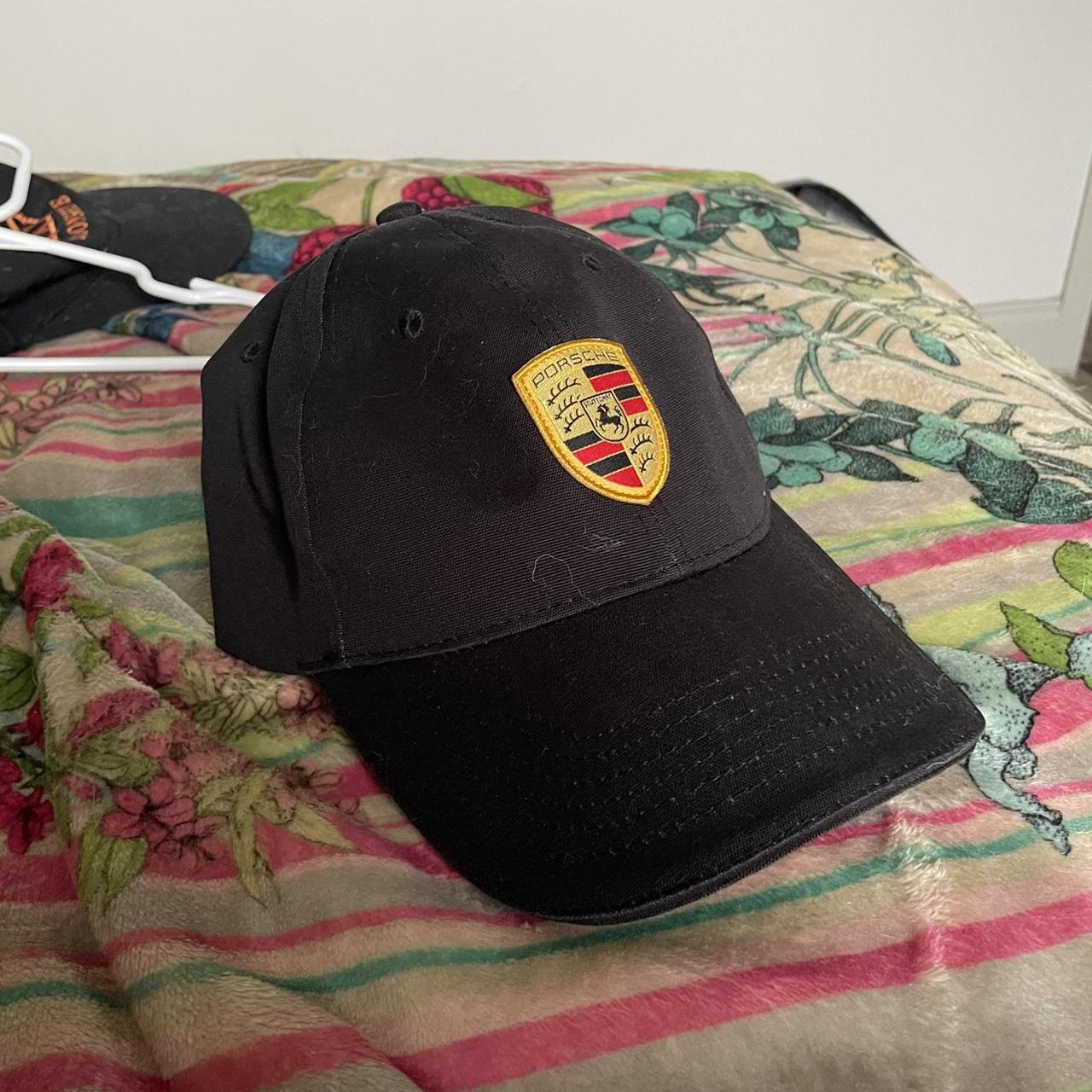 Porsche Design Men's Black Hat | Depop