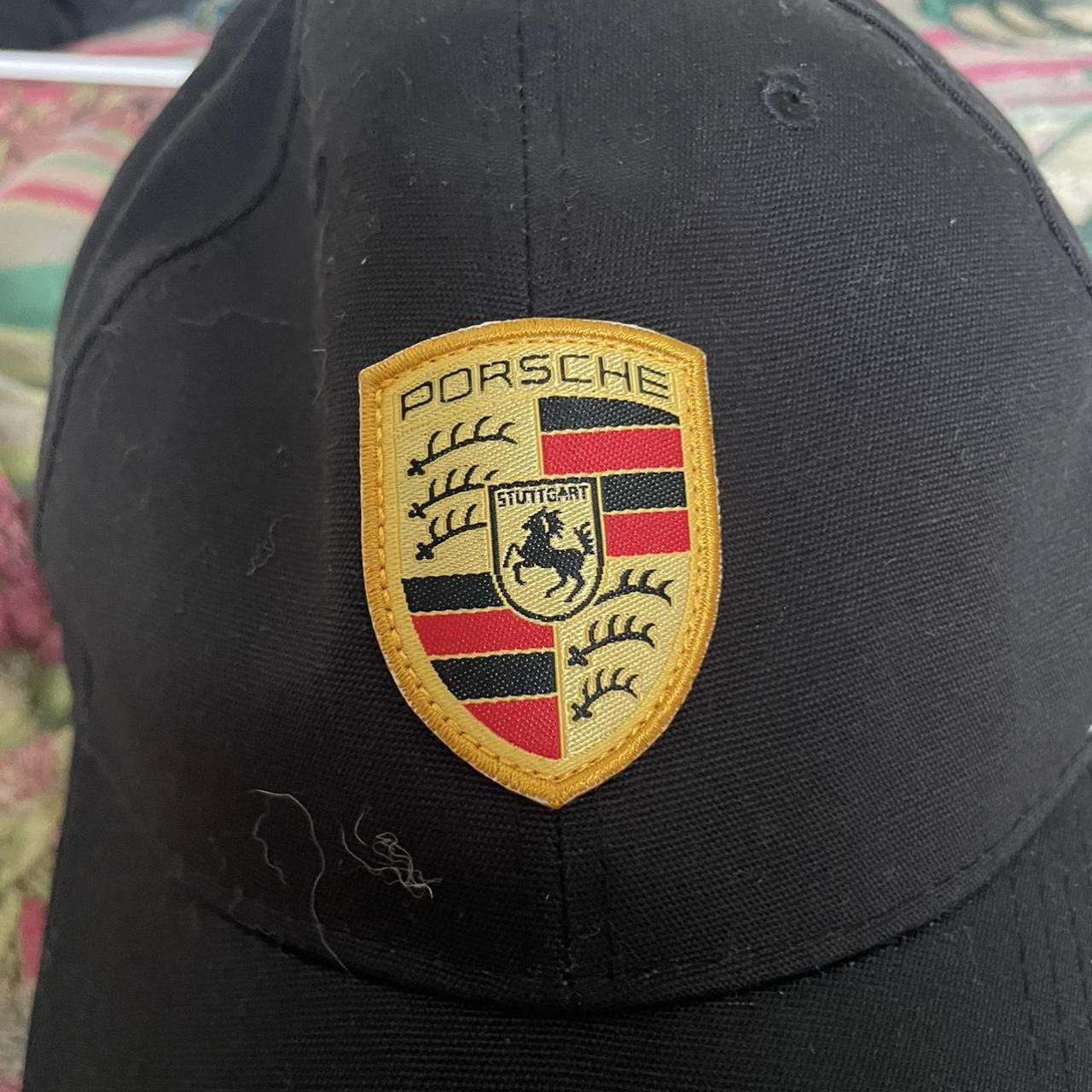 Porsche Design Men's Black Hat | Depop