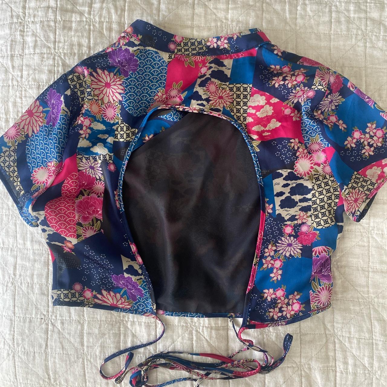 ZARA BACKLESS CROP TOP 💜 - never worn: perfect... - Depop