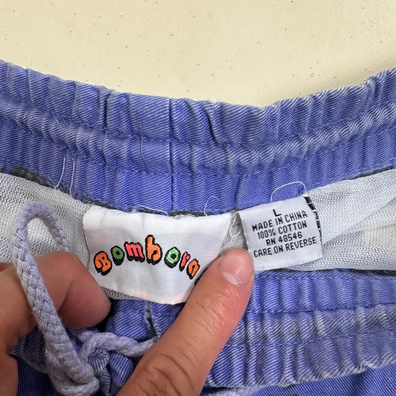 Vintage 1980s Bombora 6” Inseam Retro Swim... - Depop