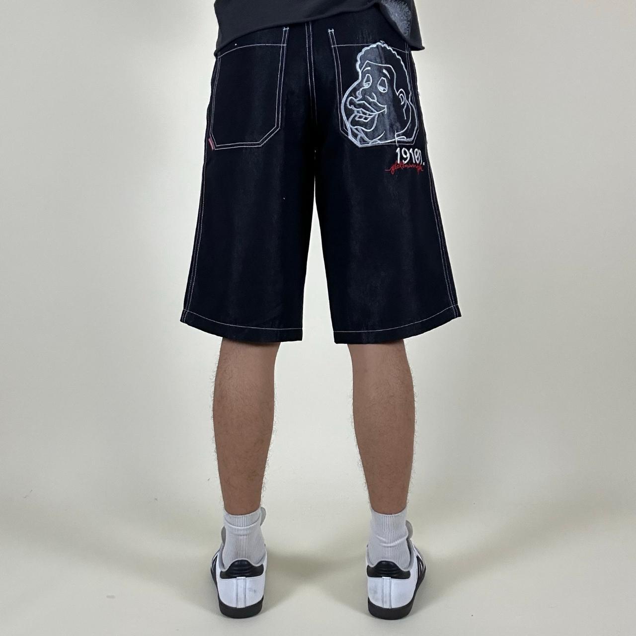 Vintage 2000s Platinum Fubu Baggy Fat Albert... - Depop