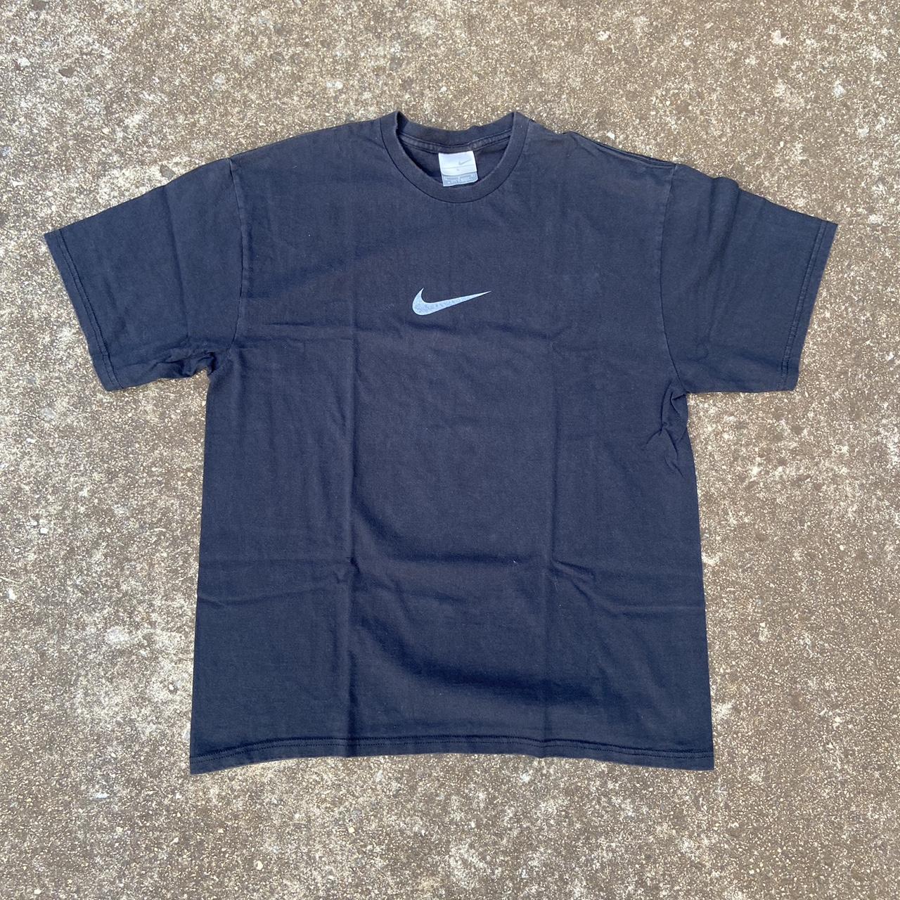 Vintage Nike grey tag center check tee! Super... - Depop