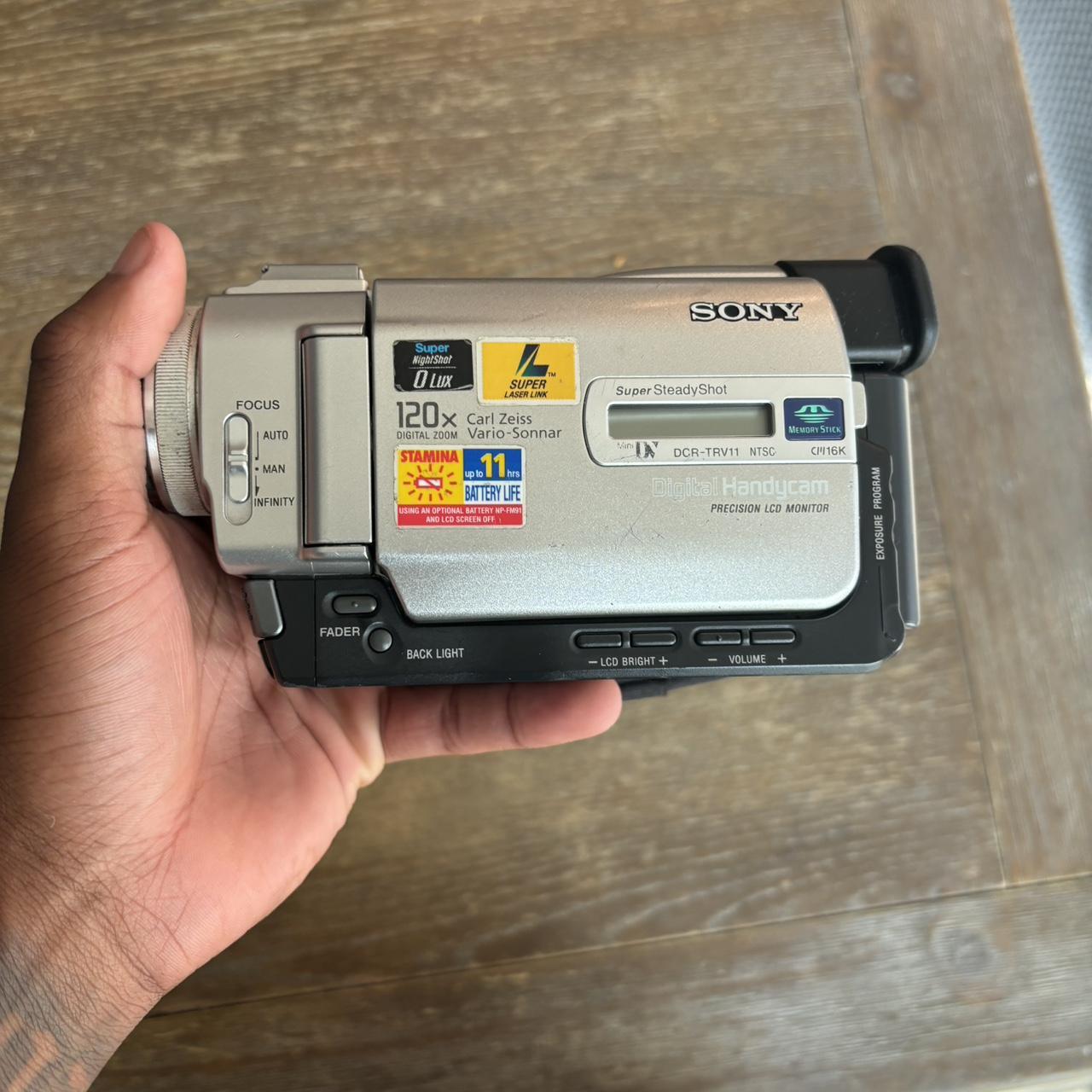 sony handycam dcr-trv11 mini dv only camera! no... - Depop