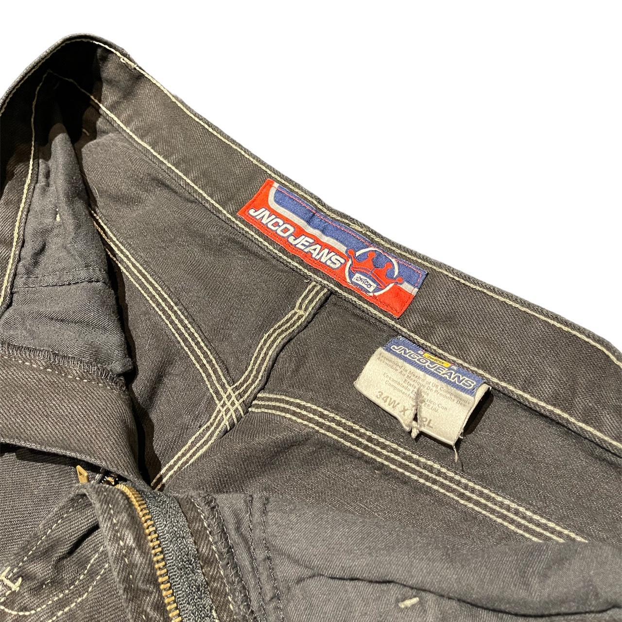black jnco crown jeans 34x32 - Depop