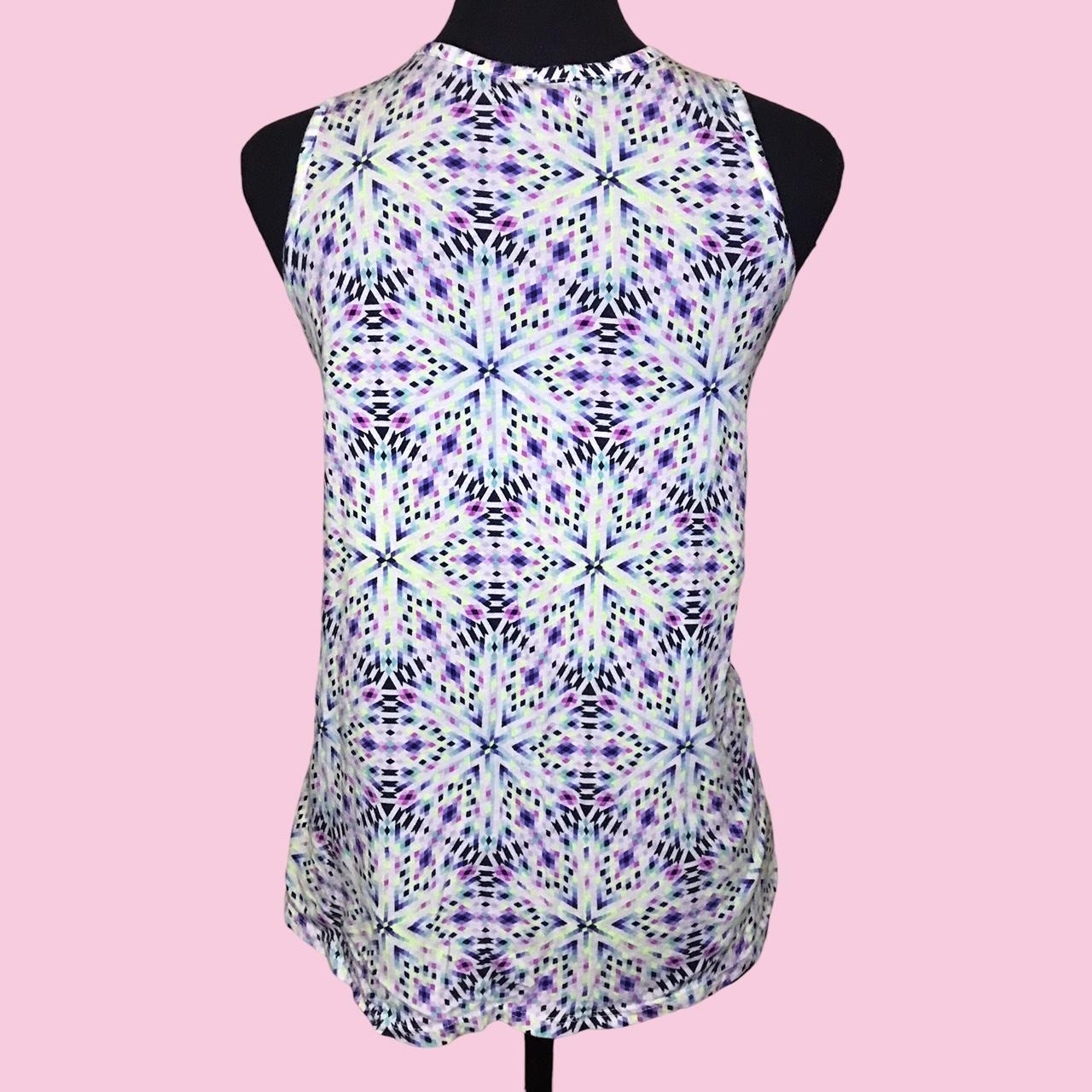 Funky Tank Top By Gap Features kaleidoscope... - Depop