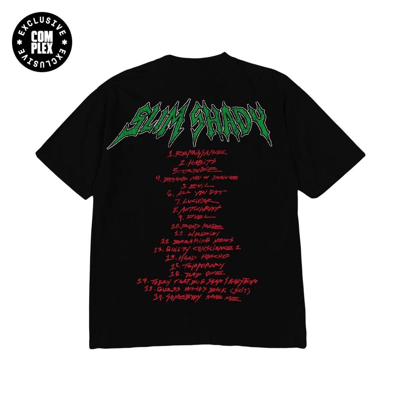 Eminem Slim Shady Tombstone Complex Exclusive Tshirt... | Depop